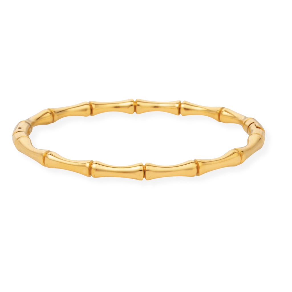 Baylor Bamboo Bangle Bracelet - Ellie Vail Jewelry