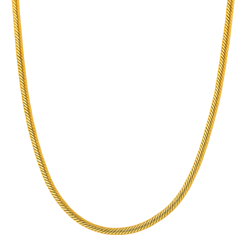 Amara Dainty Snake Chain Choker Necklace - Ellie Vail Jewelry