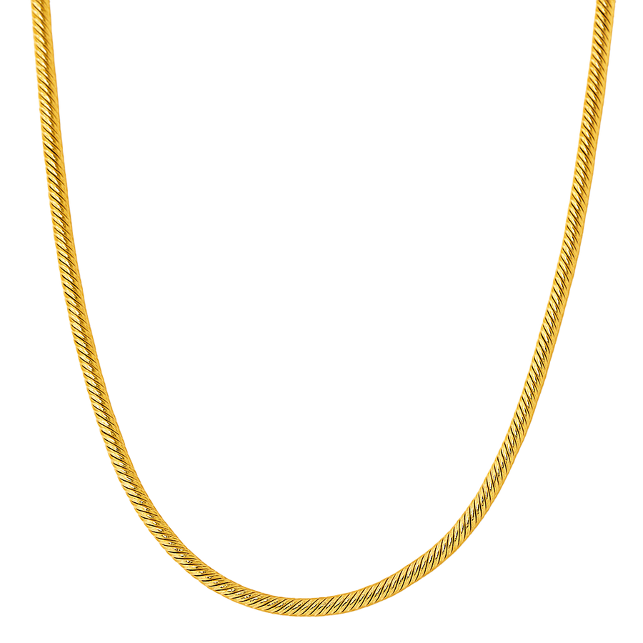 Amara Dainty Snake Chain Choker Necklace - Ellie Vail Jewelry