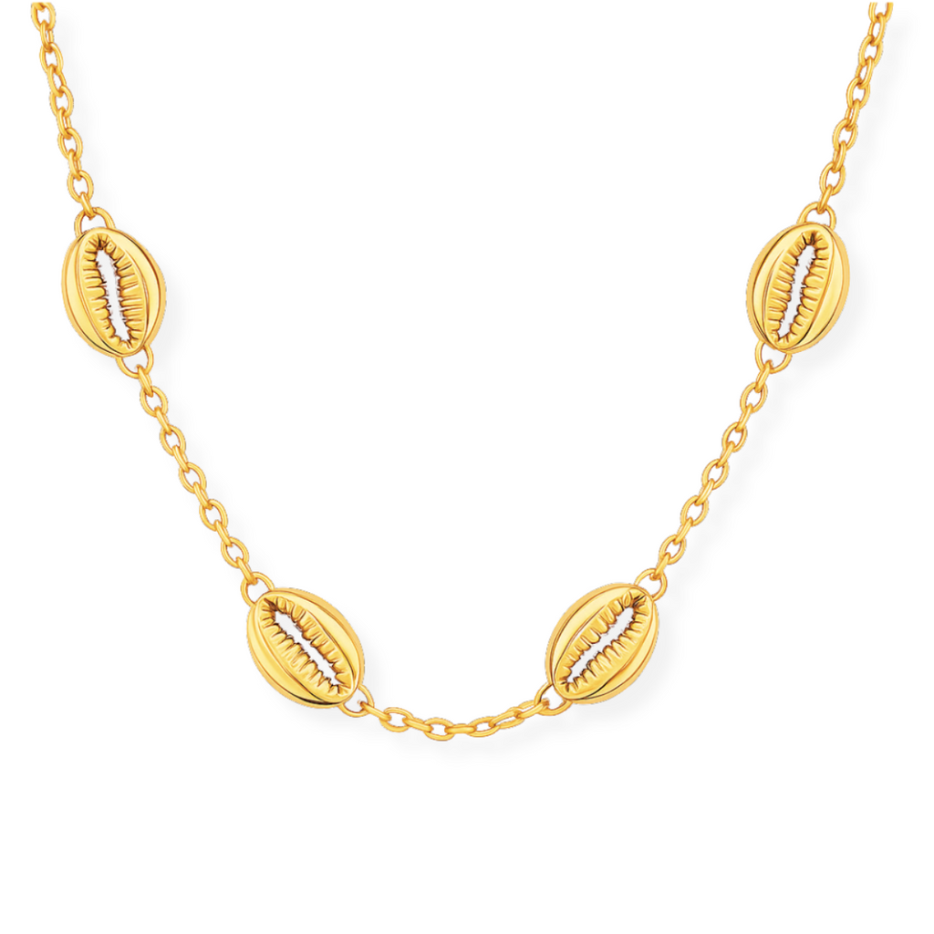 Yasmine Shell Choker Necklace – Ellie Vail