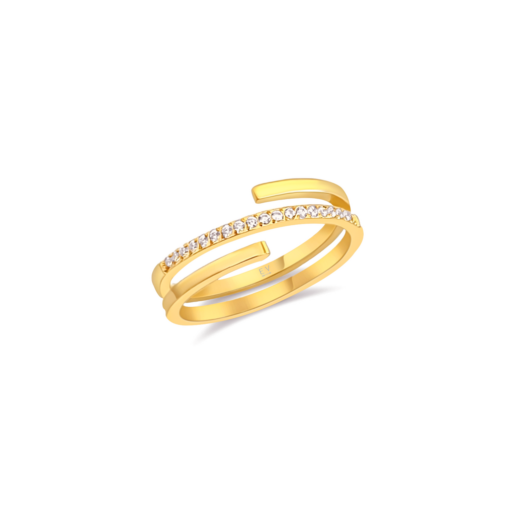 Giselle Dainty Spiral Ring - Ellie Vail Jewelry