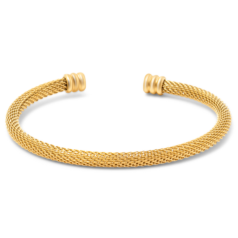 Sinclair Mesh Cuff Bracelet - Ellie Vail Jewelry