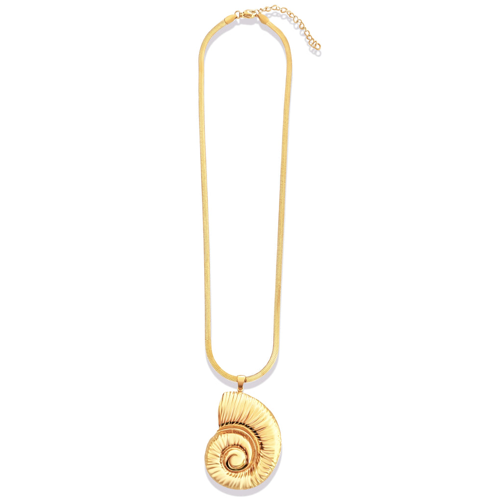 Vittoria Oversized Shell Necklace - Ellie Vail Jewelry