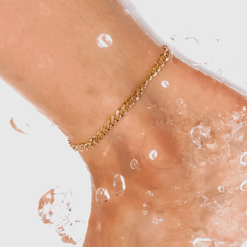 💧 Waterproof Anklets - Sweat & Water Resistant | Ellie Vail