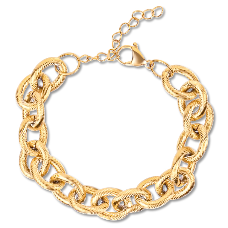 Stevie Chunky Chain Link Bracelet Ellie Vail Jewelry